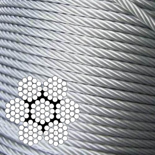 7×19 Galvanised Wire Rope – Rope And Rigging LTD
