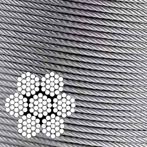 7×19 Stainless Steel Wire Rope – Rope And Rigging LTD