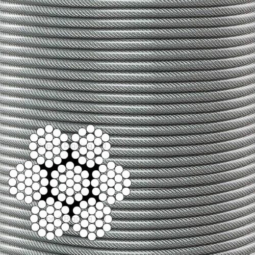 7×19 PVC Galvanised Wire Rope – Rope And Rigging LTD