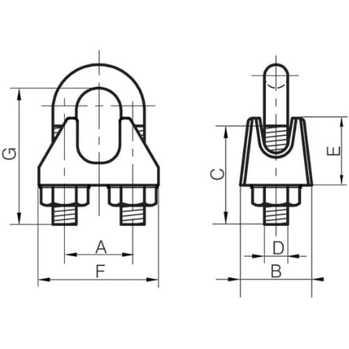 Rope Grips DIN1142 – Rope And Rigging LTD