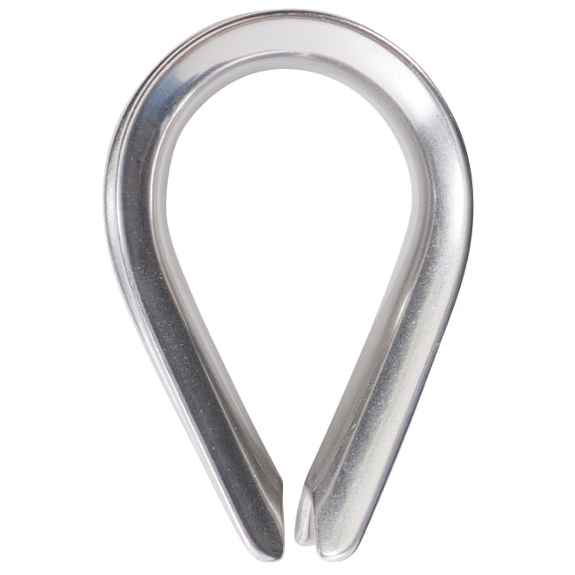 AISI 316 Stainless Steel Thimbles – Rope And Rigging LTD