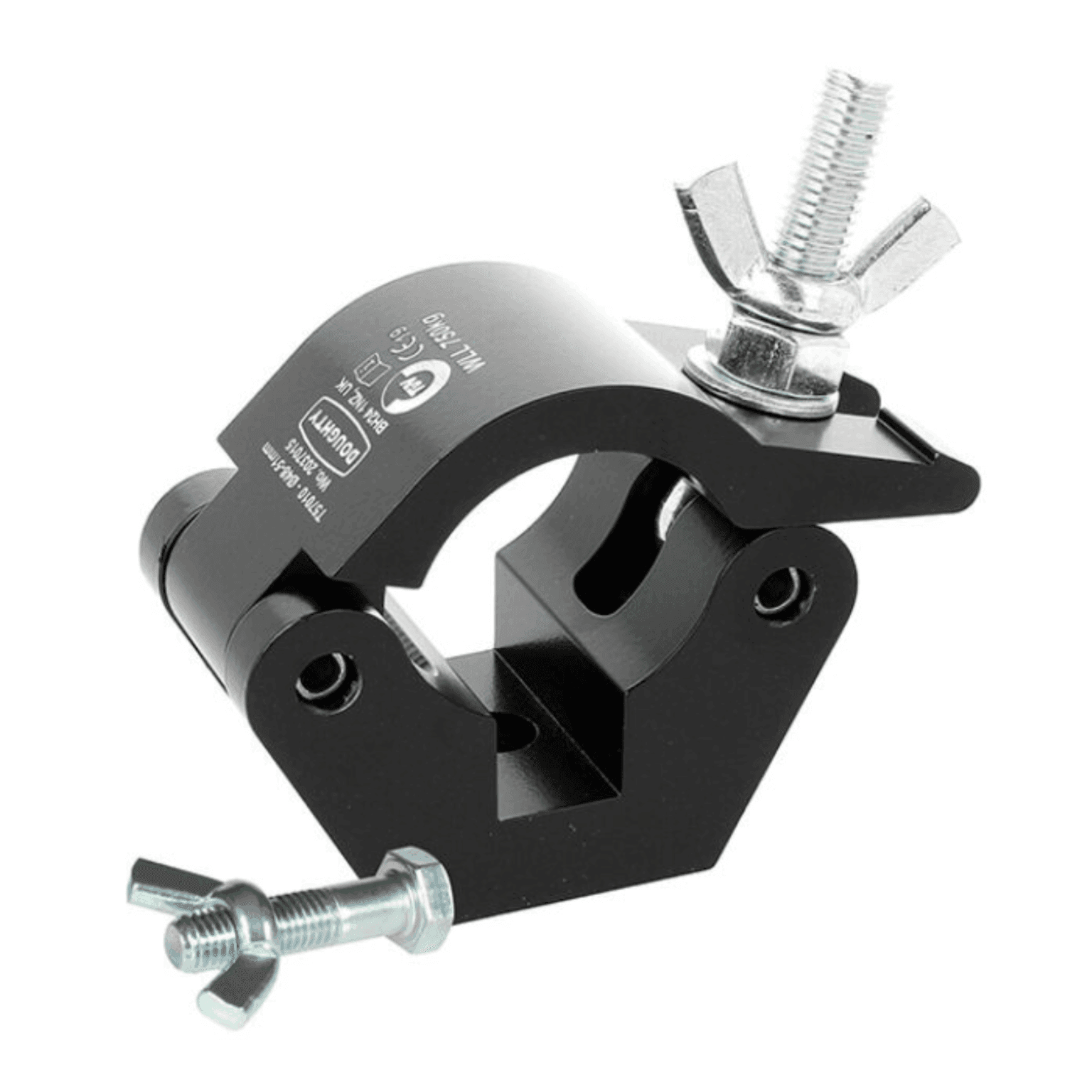 Doughty Black Hook Clamp With M12 Bolt 750kgs – Rope And Rigging LTD